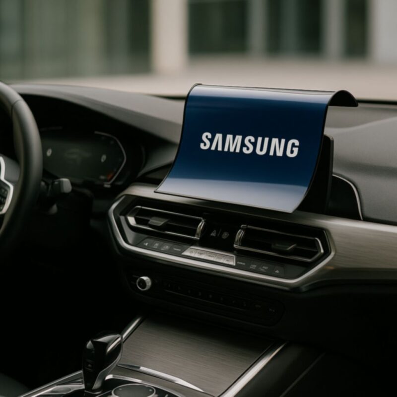 : Samsung und BMW: Pilotprojekt für rollbare OLED-Displays treibt ...
