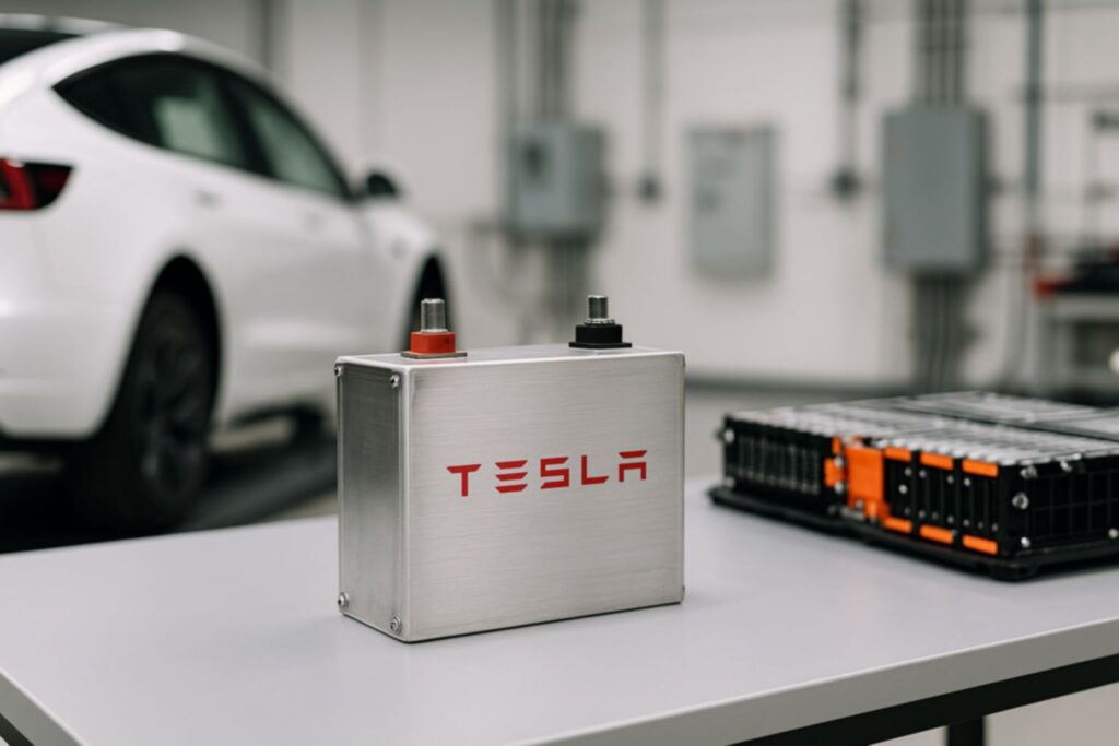 : Tesla präsentiert bahnbrechenden Feststoffbatterie-Prototyp für ...